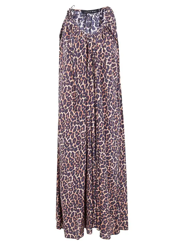 ANINE BING Flora" Dress - Brown