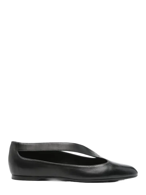 Khaite Diana Flat Loafers - Black