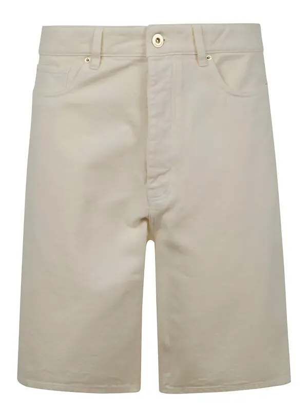 Drole De Monsieur Baggy Fit Shorts - White