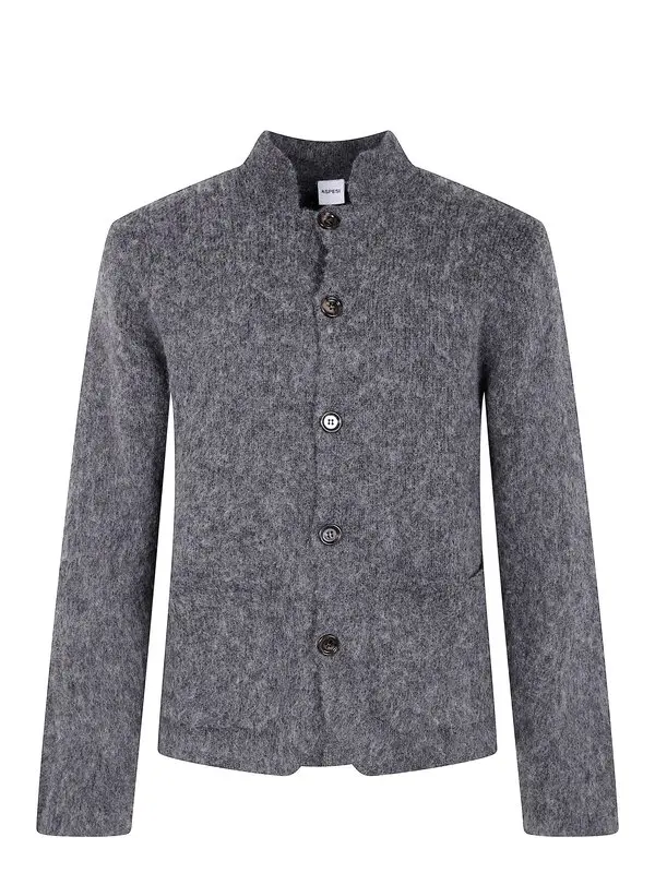 Aspesi Classic Cardigan - Gray