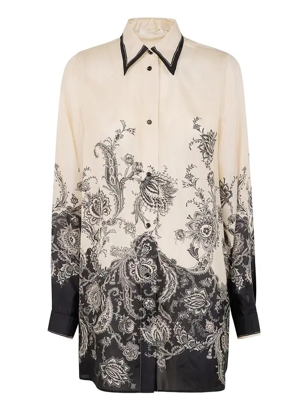 Zimmermann Rhiannon Relaxed Shirt - White