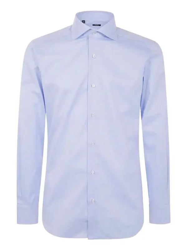 BARBA NAPOLI Oxford Shirt - Blue