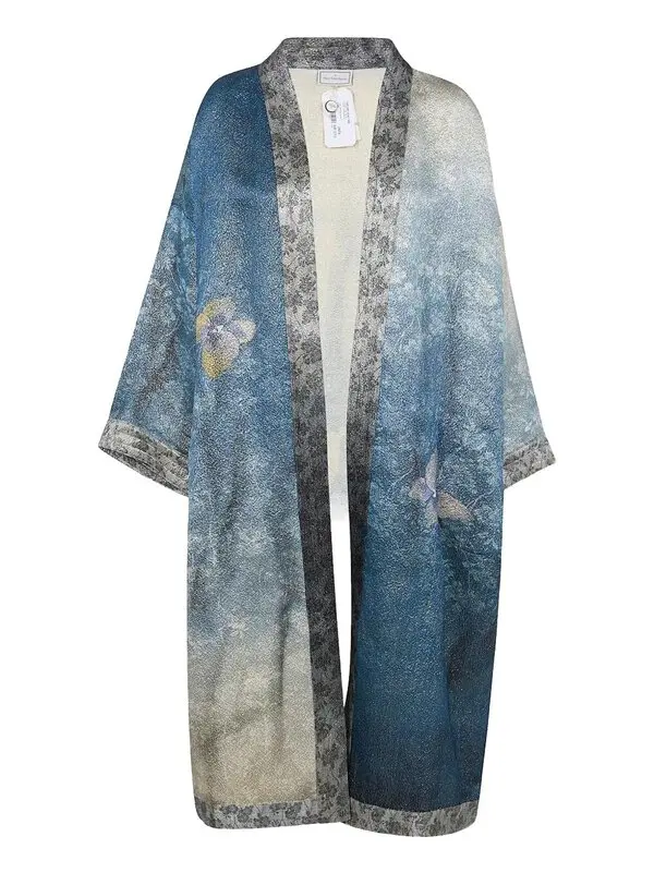 PIERRE-LOUIS MASCIA Pax Kimono Jacket - Blue