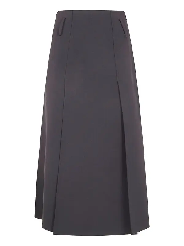 DRHOPE Midi Skirt - Black