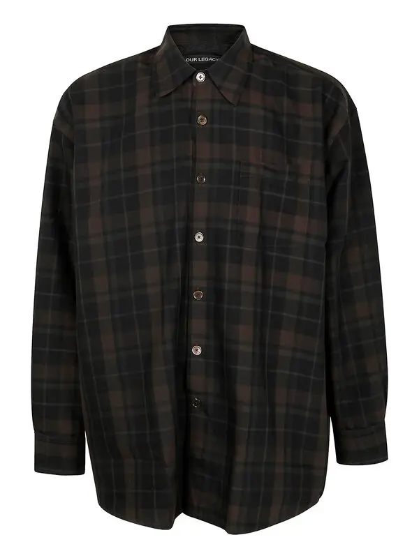 Our Legacy Shirting Borrowed Shirt - Black