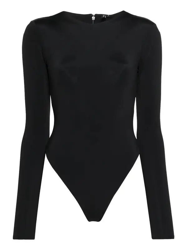 ENTIRE STUDIOS Long Sleeve Bodysuit - Black