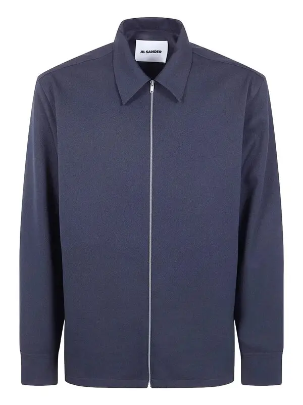 JIL SANDER Classic Shirt - Blue