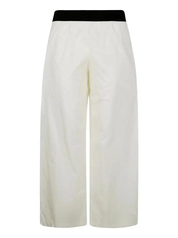 MARIA CALDERARA Wide-leg Trousers - White