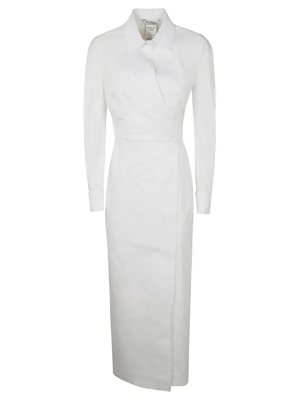 Max Mara Balzac Long Dress - White