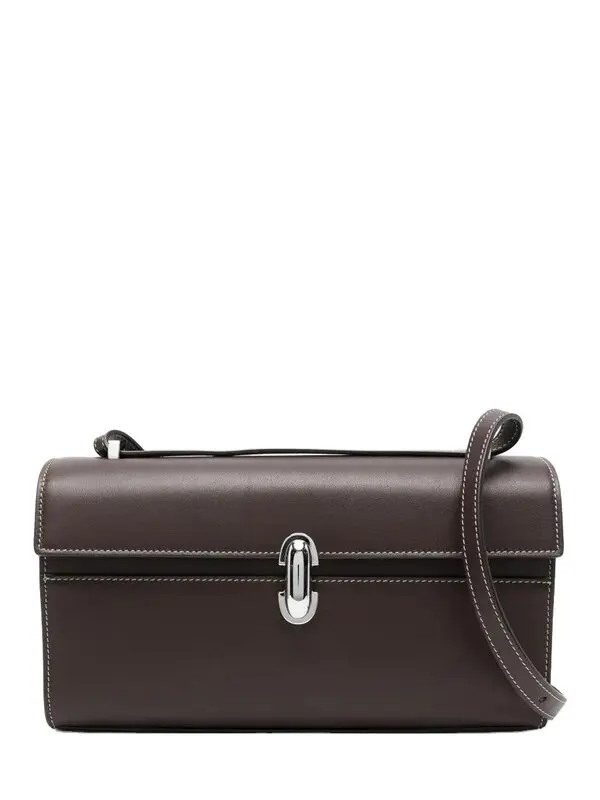 Savette Symmetry 26 In Smooth Calf Leather - Brown