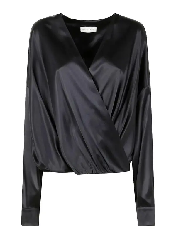 Dries Van Noten Camiel 1032 W. W.shirt - Black
