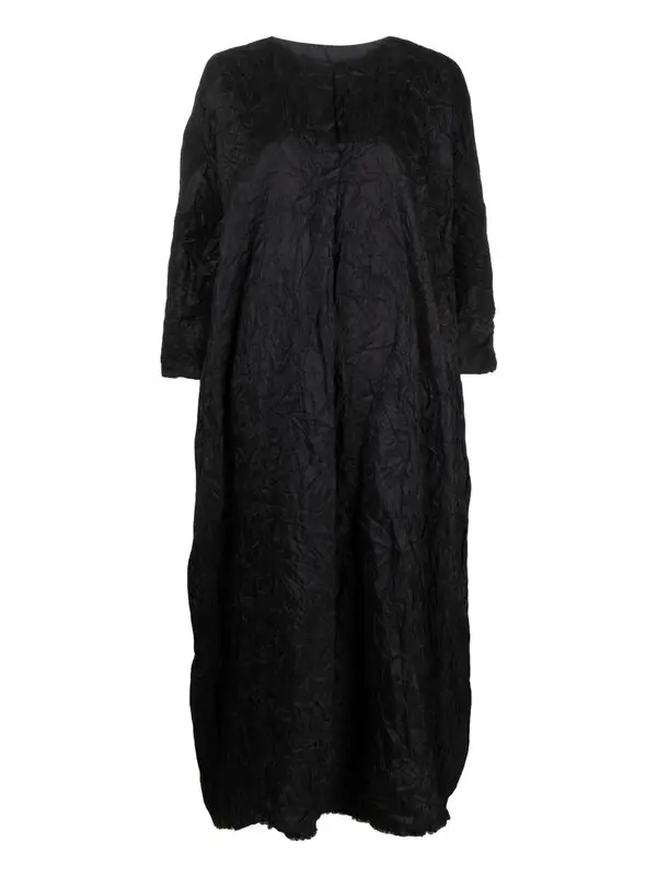 DANIELA GREGIS Long Sleeve Dress - Black