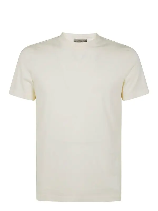 GIRELLI BRUNI Giza Round Neck Short Sleeves T-shirt - White