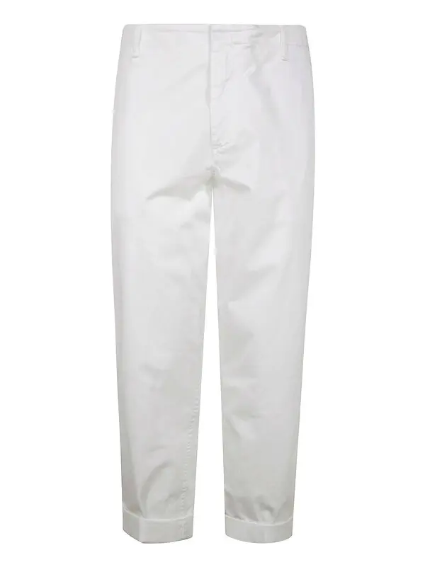 DONDUP Zyan Trousers - White