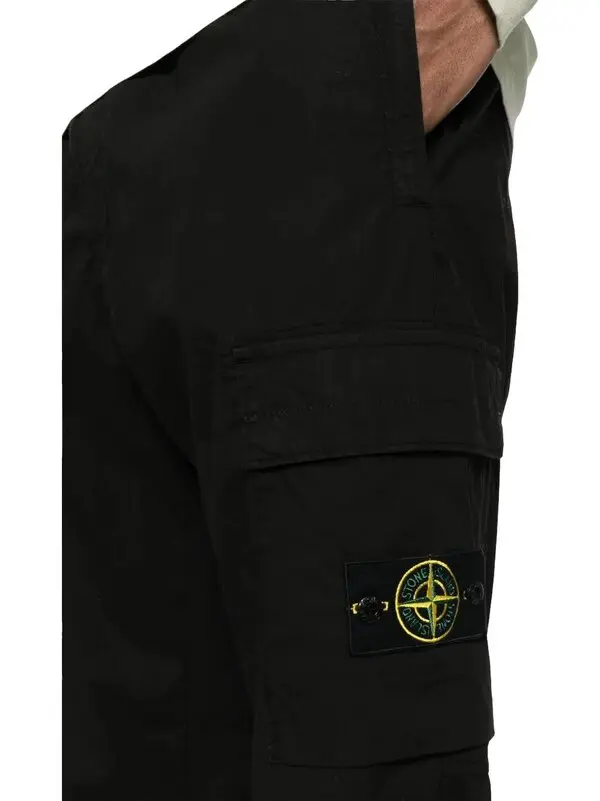 Stone Island Cargo Classic Trousers - Black