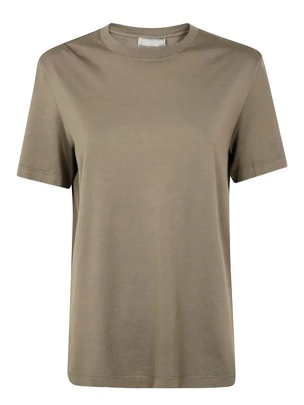 GIRELLI BRUNI Giza Round Neck Short Sleeves T-shirt - Green