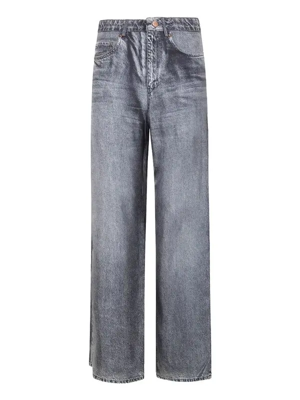 PIERRE-LOUIS MASCIA Aloe Trousers - Blue
