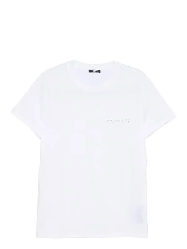 Balmain Vintage Gel T-shirt Slim Fit - White