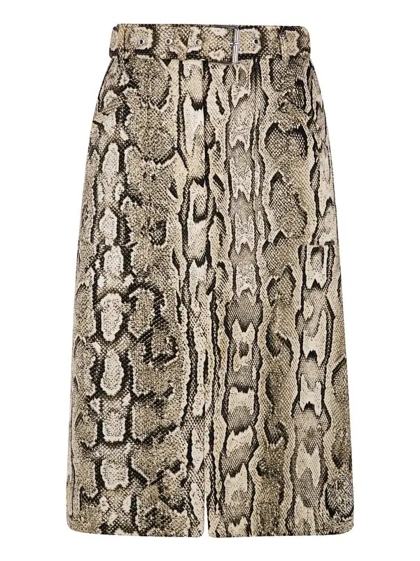Dries Van Noten Sheraz 1417 W.w.skirt - Beige