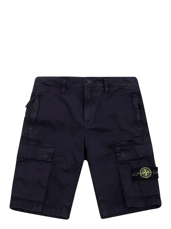 Stone Island Bermuda Trousers - Blue