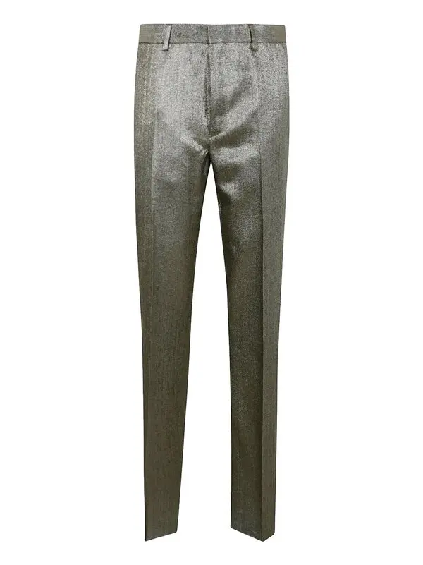 Dries Van Noten Patrino Suit Trousers - Metallic