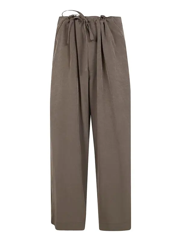Y`S Straight Trousers - Beige