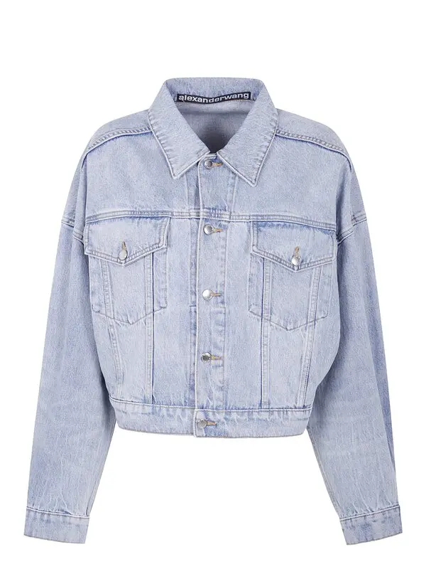 Alexander Wang Trucker Jacket - Blue