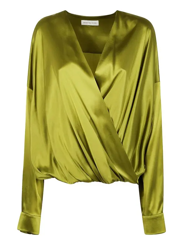 Dries Van Noten Camiel 1032 W.w. Shirt - Green