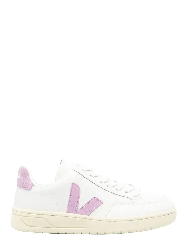 VEJA V-12 Leather Extra Sneakers - White
