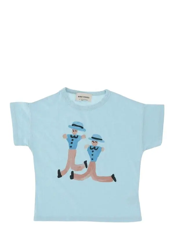 BOBO CHOSES Dancing Giants T-shirt - Blue