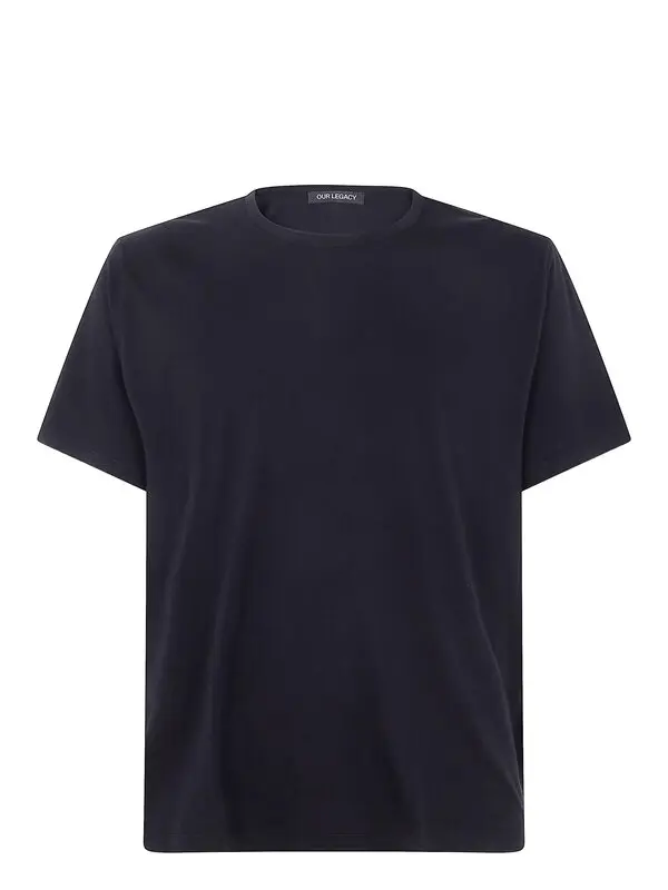 Our Legacy Boxy Jersey T-shirt - Black