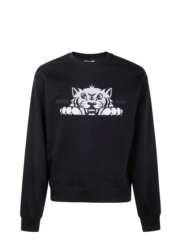 Kenzo Embroidered Classic Sweatshirt - Black