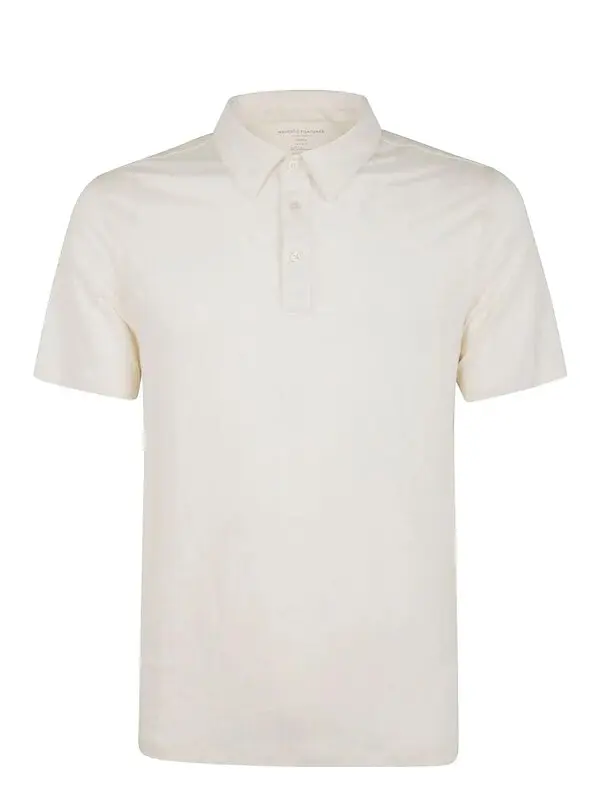 Majestic International Short Sleeves Polo Shirt - Beige