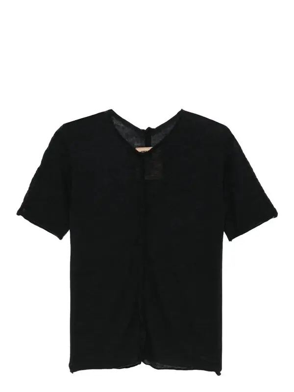 UMA WANG Short Sleeves Shirt - Black