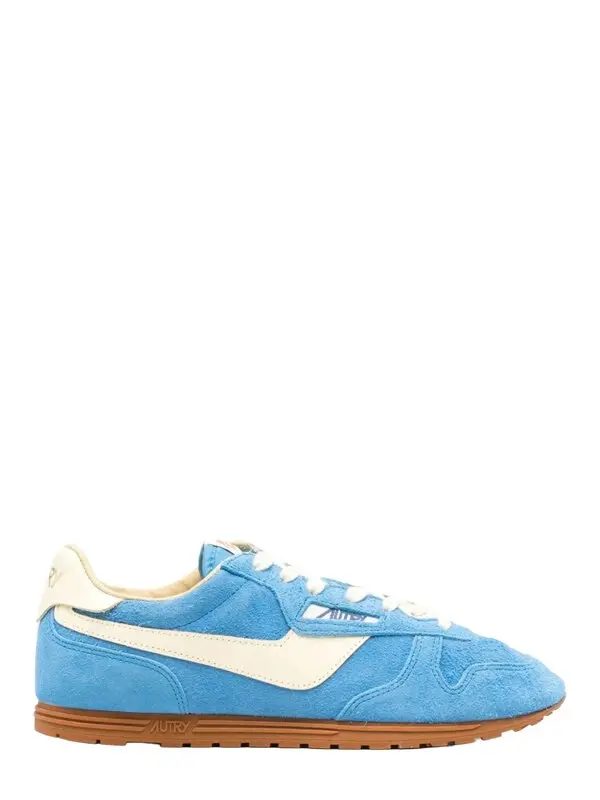 AUTRY Windspin Low Suede Sneakers - Blue