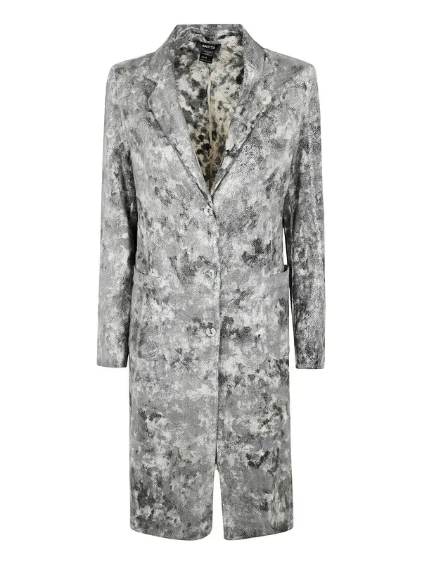 Avant Toi Camouflage Duster - Gray