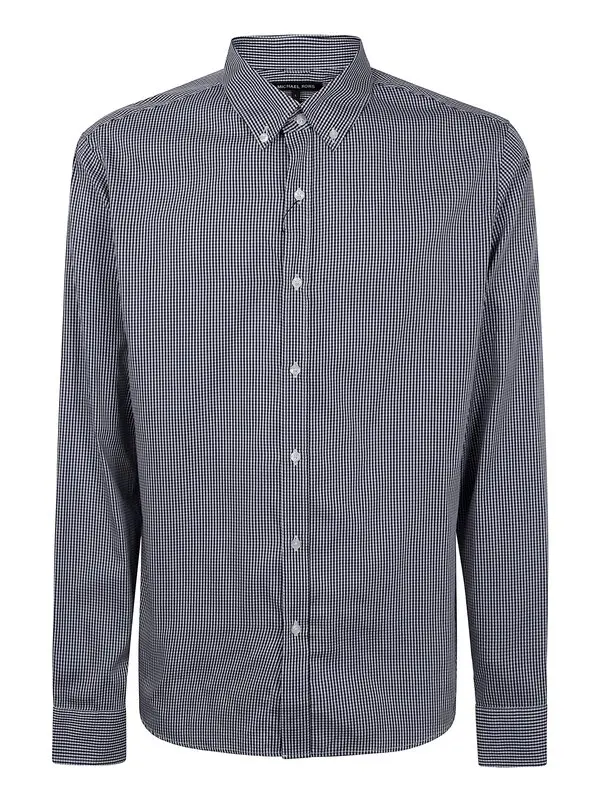 Michael Kors Long Sleeves Classic Shirt - Blue