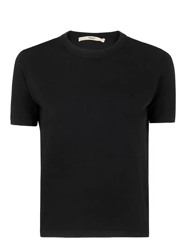 NUUR Classic Cotton T-shirt - Black