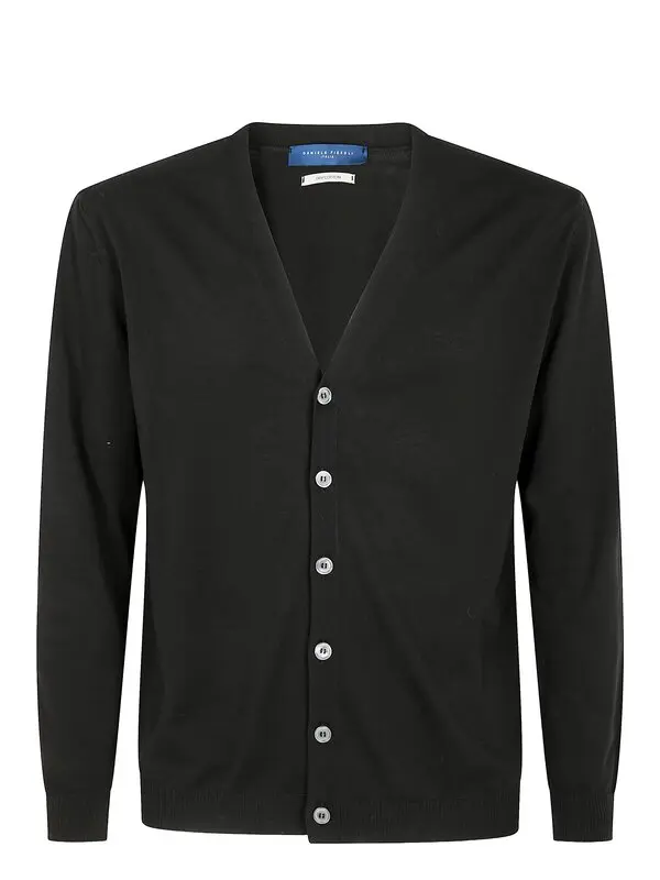 DANIELE FIESOLI Button Detailed Cardigan - Black