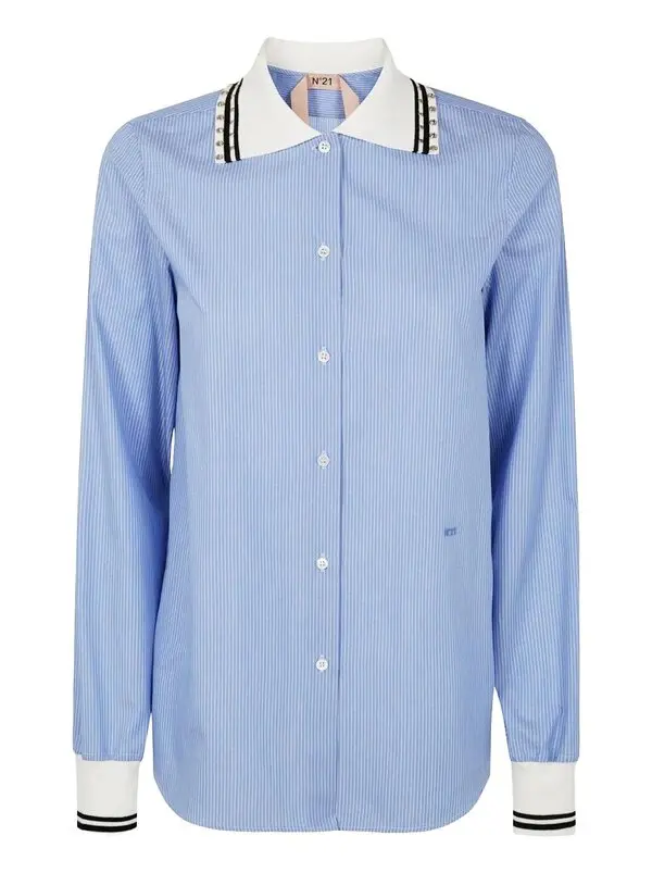 N.21 Cotton Shirt - Blue