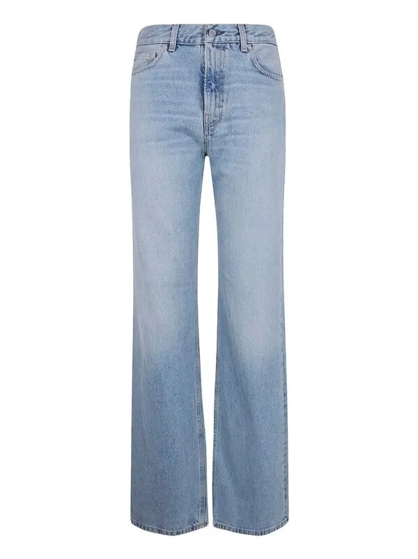HAIKURE Bootcut Leg Jeans - Blue