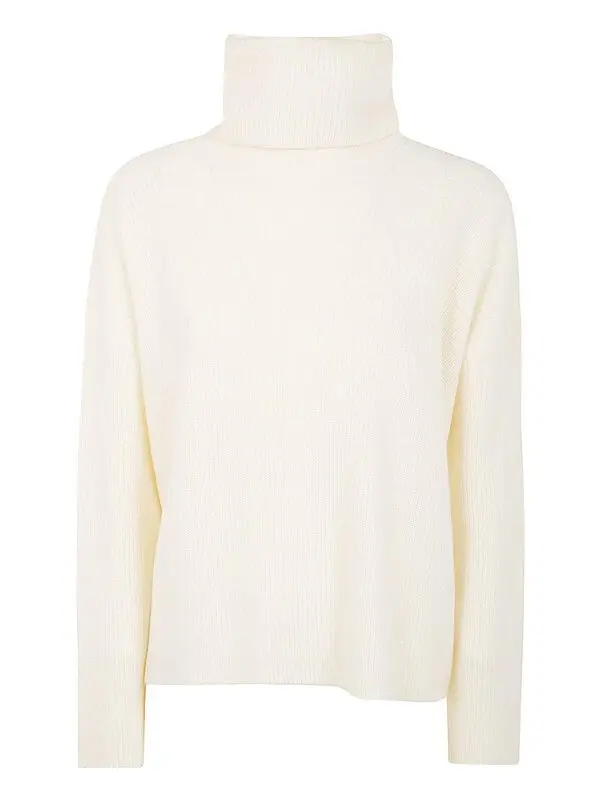Fabiana Filippi Turtleneck Sweater - White