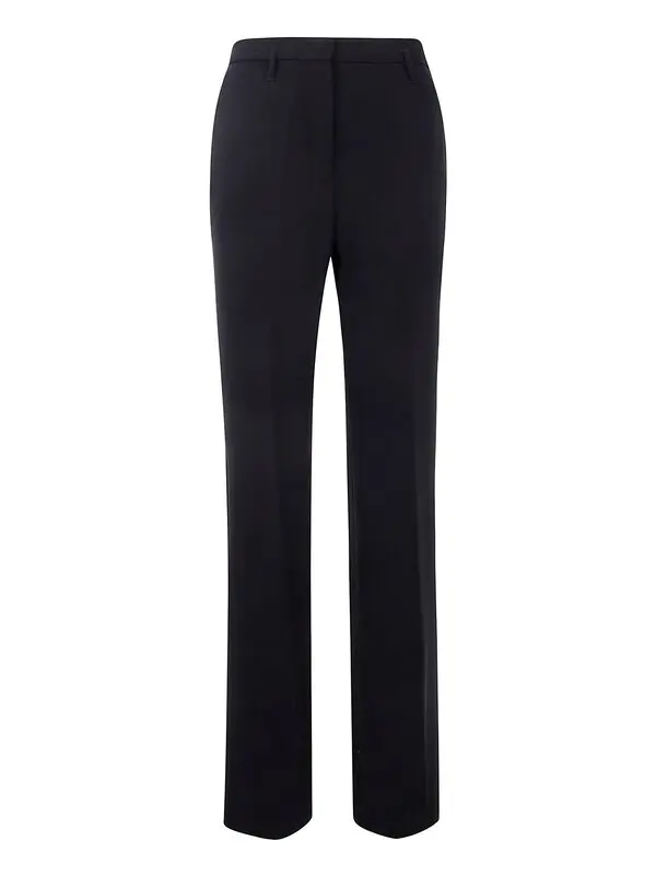 Max Mara Flared 'alabama' Trousers - Black