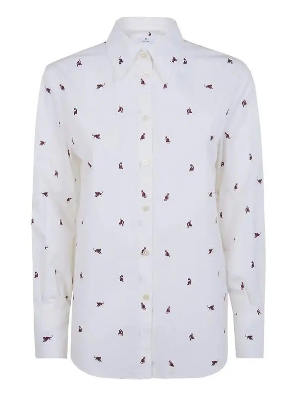 Paul Smith Printed Shirt - White