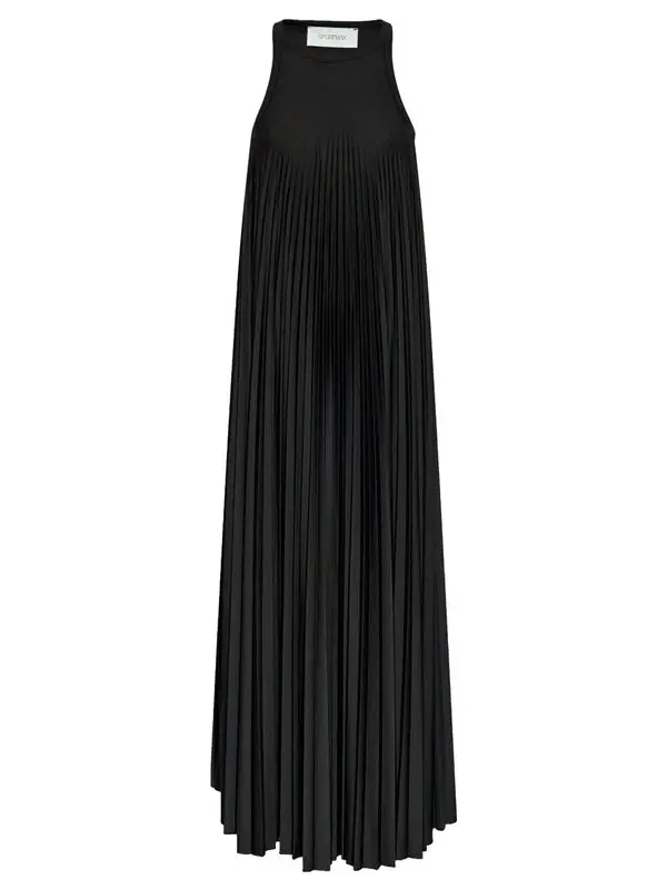 Max Mara Verdier Jersey Maxi Dress - Black