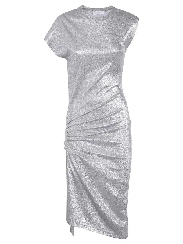 Rabanne Midi Dress - Metallic