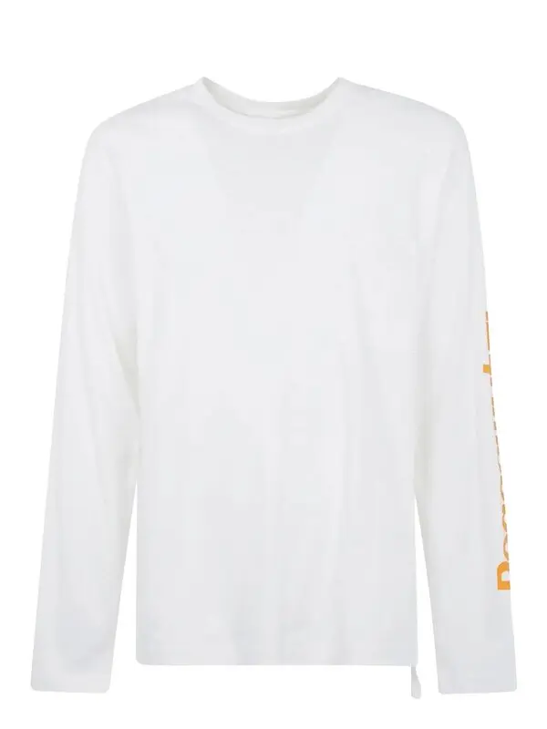 PEACEMAKER OAMC Long Sleeves Pocket Tee - White