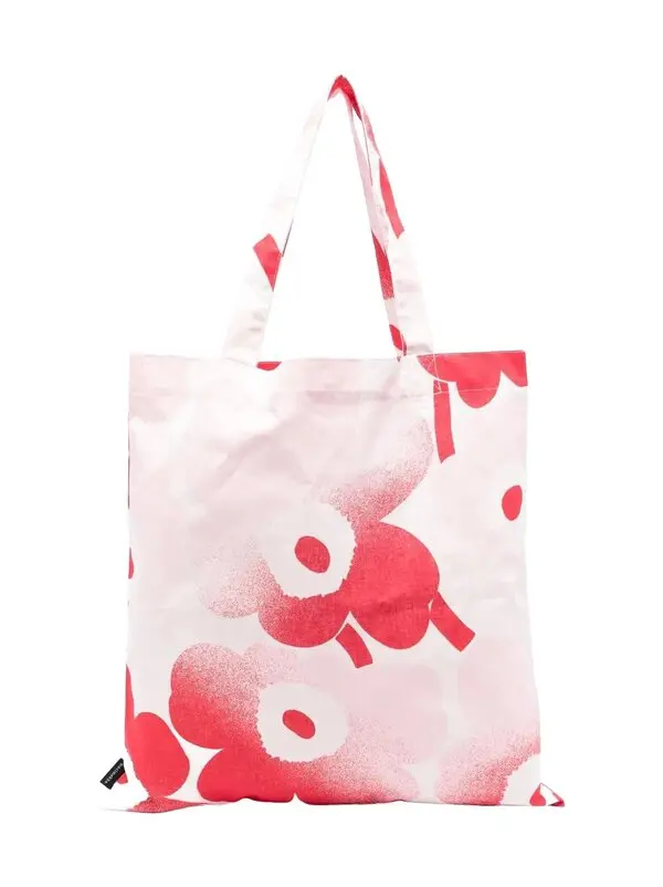 Marimekko Unikko Haivahdys Tote By - Pink