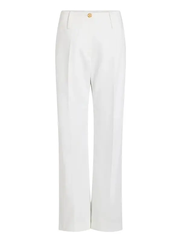 Patou Large Belt Trousers - White