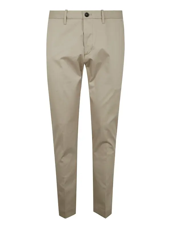 NINE:INTHE:MORNING Easy Chino Slim Trousers - Gray
